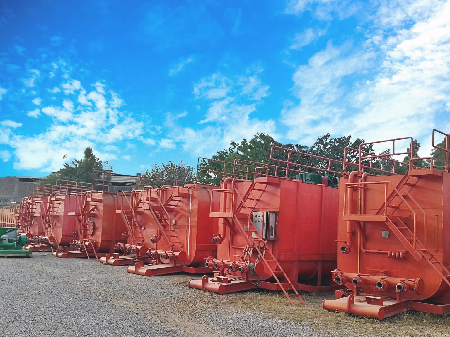 Frac Tanks in LINE - Al Jassar Engineering